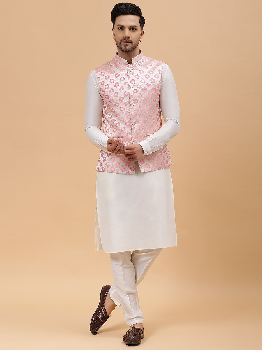 Kurta Pajama With Jacket – See Designs